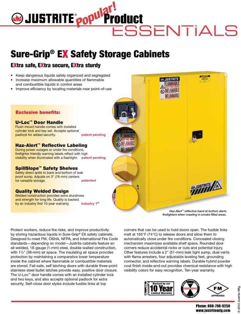 Product Spotlight: Justrite - Rack Express